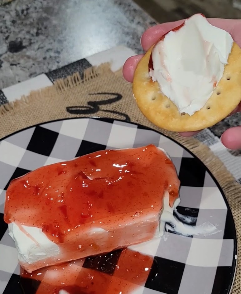 Bronco Berry Cream Cheese Spread - The Four Acre Farm