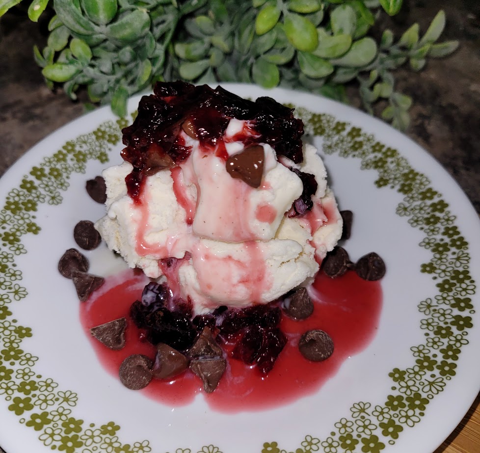 Homemade Cherry Topping - The Four Acre Farm